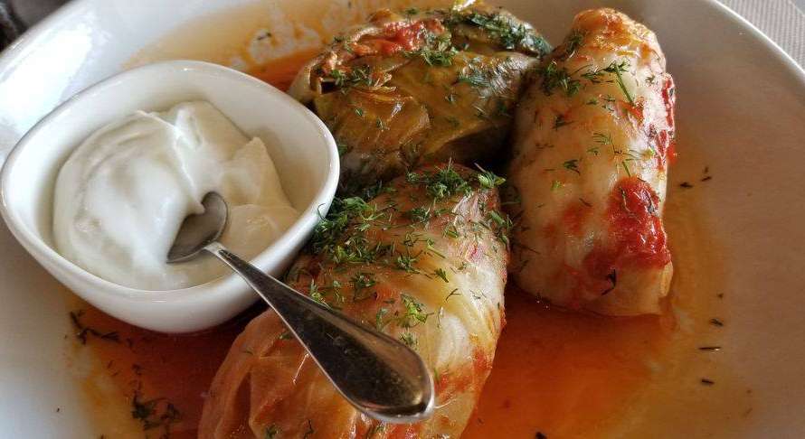 GOLUBTSY (CABBAGE ROLLS) – Stroganoff Restaurant